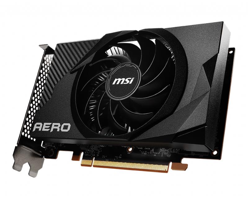 Placa de Video MSI AMD Radeon RX 6400 AERO ITX 4GB GDDR6 Placa de Video MSI AMD Radeon RX 6400 AERO ITX 4GB GDDR6
