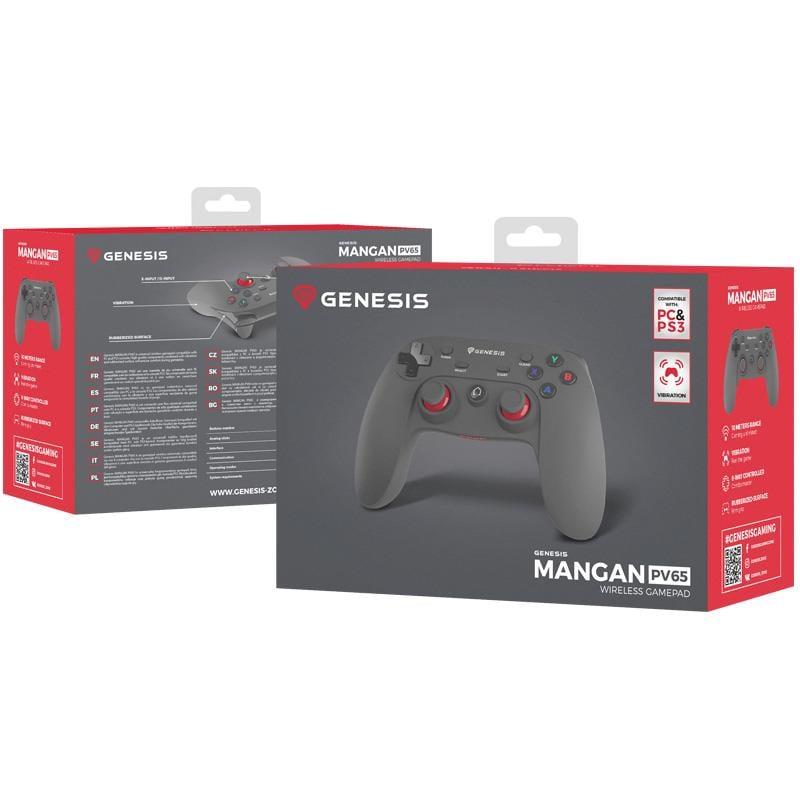 Joystick Genesis PV65 Inalambrico PC/PS3