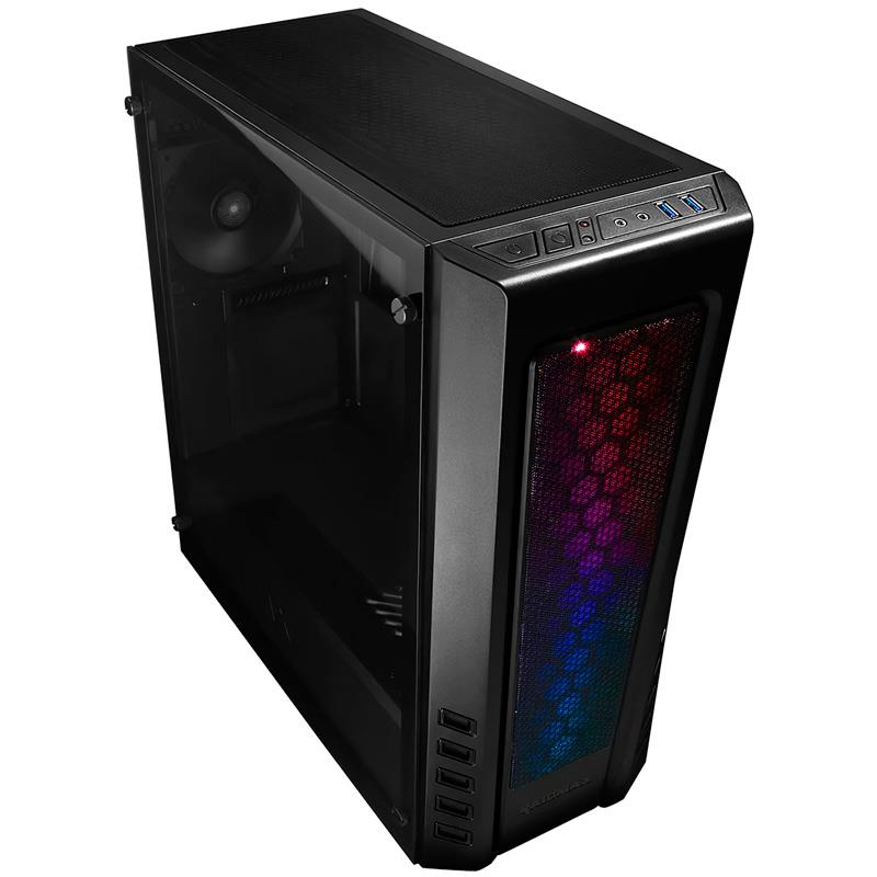 Gabinete Gamer Raidmax ZETA RGB B04FTB BLACK