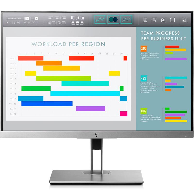 Monitor HP LED 24" 1080P E243I IPS HDMI