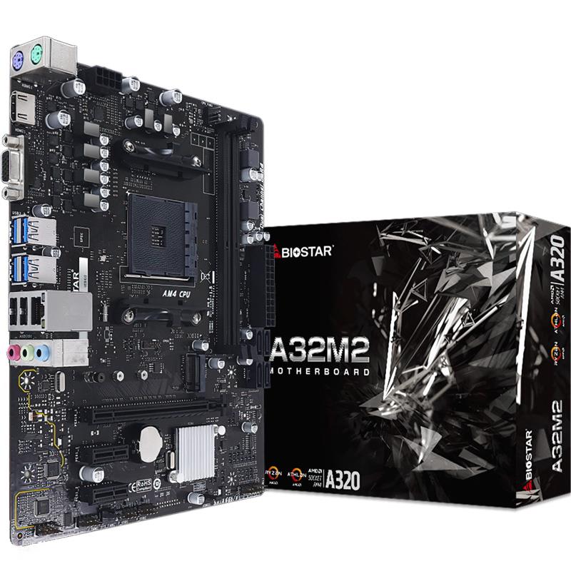 Motherboard Biostar A320 A32M2 AM4