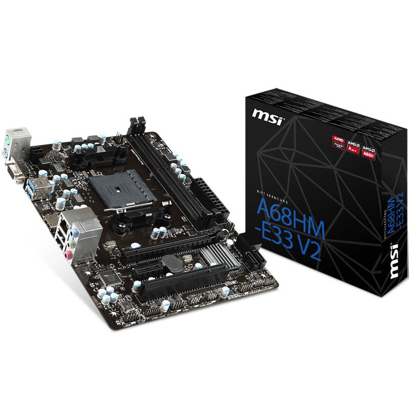 Motherboard MSI A68hm-e33 V2 FM2