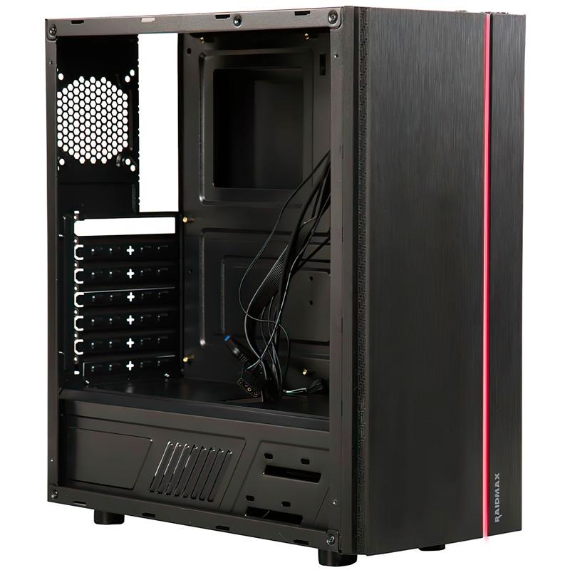 Gabinete Gamer Raidmax BLAZAR LED RGB ACRILICO X910FAB BLA