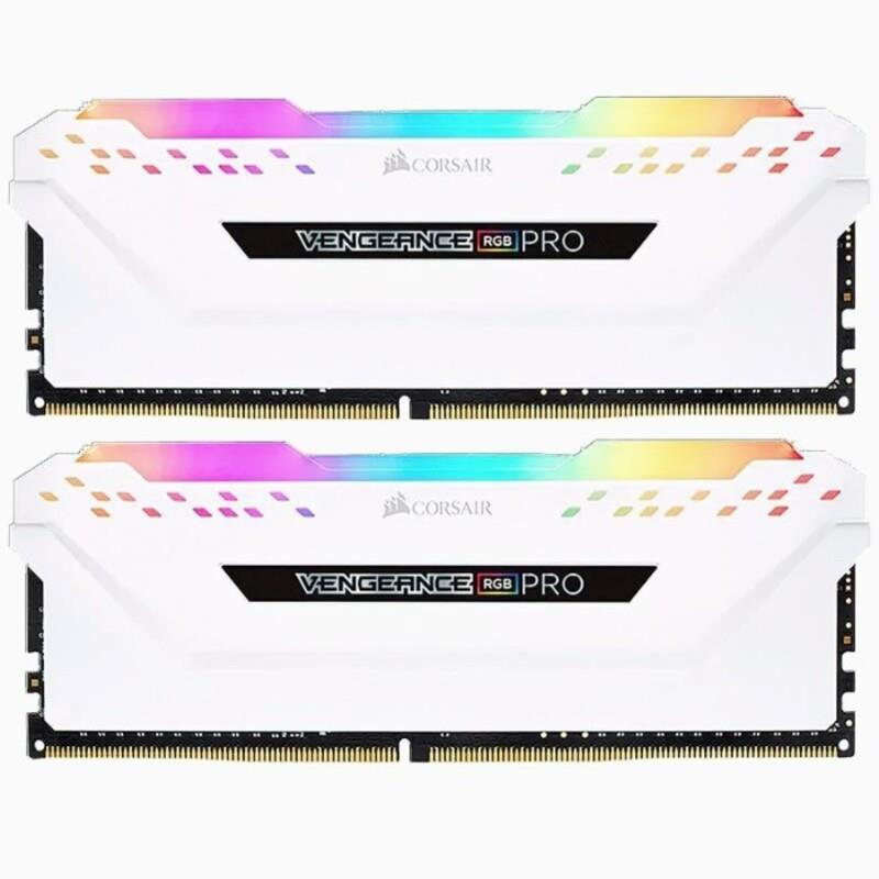 Memoria RAM Corsair Vengeance RGB 32GB (2x16GB) 5200 Mhz DDR5 White