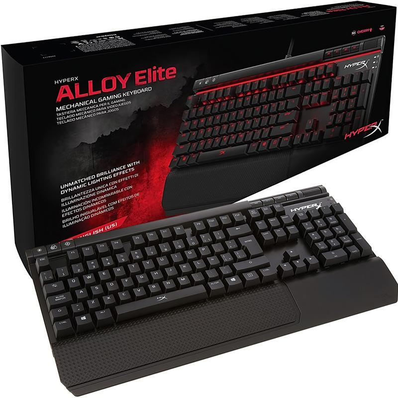 Teclado Kingston HyperX Alloy Elite Fps Mecanico Red Cherry