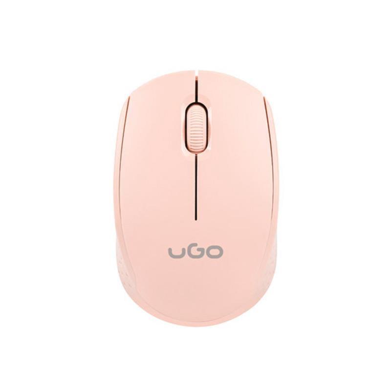 Mouse Ugo Pico MW100 Inalámbrico Pink